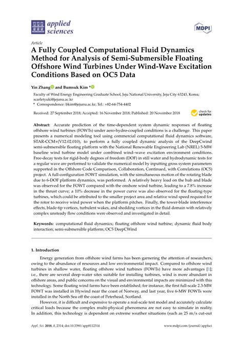 pdf a fully coupled computational fluid dynamics method for analysis