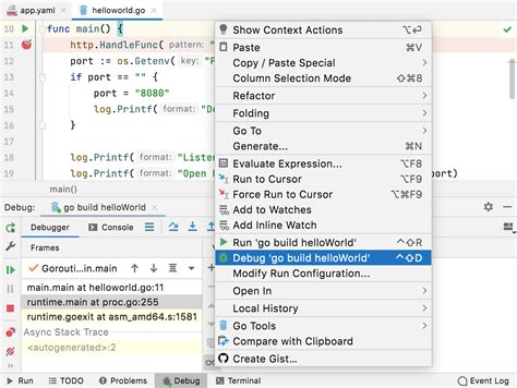 App Engine Goland