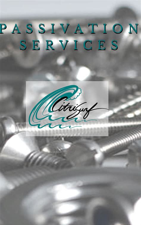 Passivation Services Stellar Solutions Stainless Steel Passivation