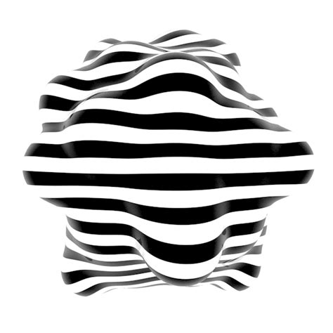 Pulsating Striped Blob R Gifs