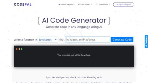Codepal Ai Tool Details Price And Alternatives Aitach