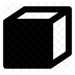 Cube Icon Download In Glyph Style