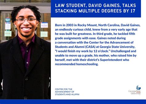 David Gaines Center For The Advancement Of Students And Alumni