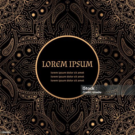고급 배경 벡터입니다 동양 로얄 패턴 프레임 카드 템플릿입니다 크리스마스 파티 초대장 새 해 휴일 인사말 뷰티 스파 살롱 장식 웨딩 인도 디자인 날짜를 저장 합니다 가리기에