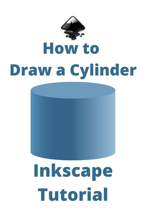 How To Draw A Cylinder In Inkscape Steps Design Drawings Draw