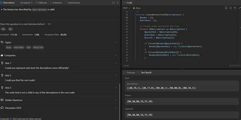 2196 Create Binary Tree From Descriptions Dev Community