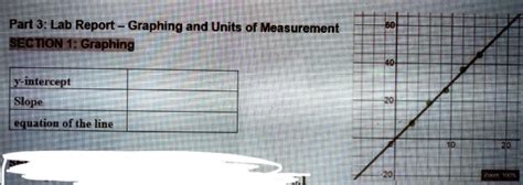 solved part 3 lab report graphing and units of measurement becton 1