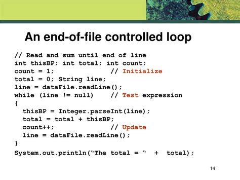 Ppt Chapter 5 File Objects And Looping Statements Powerpoint