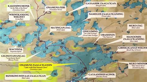 New Map Restores Native Names To Northern Minnesota R Fullstalinism