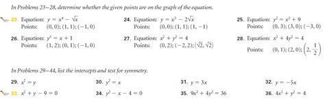 Solved In Problems Determine Whether The Given Points Chegg