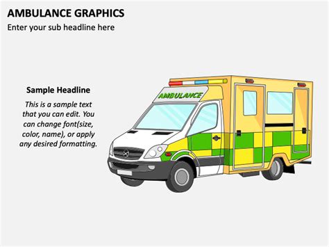 Ambulance Graphics For PowerPoint And Google Slides PPT Slides
