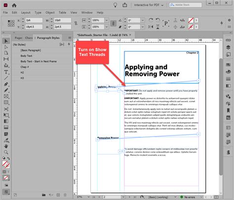 Solved Help With Toc Correct Order Anchored Text Boxes Adobe
