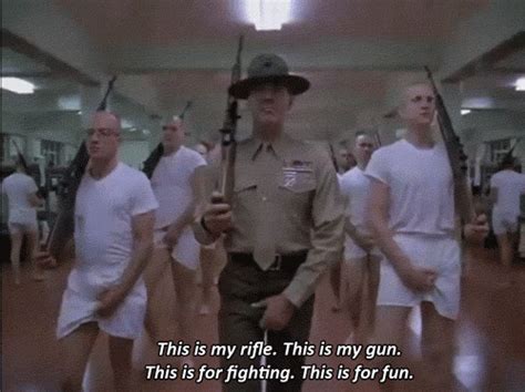Full Metal Jacket Drill Sergeant Quotes Quotesgram