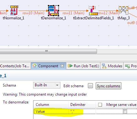 Data Migration How To Split One Row In Different Rows In Talend Stack Overflow