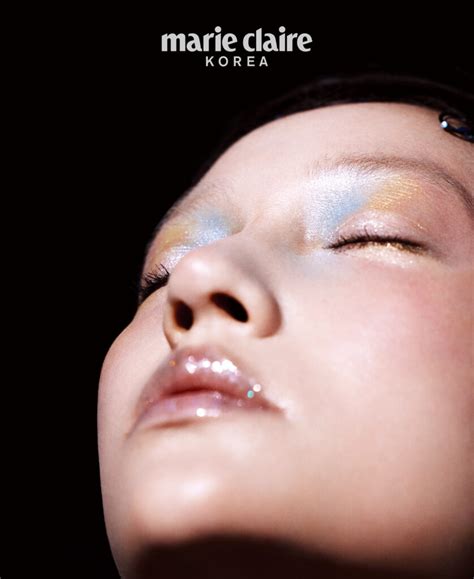 블루 코어 메이크업 글로이 블루 마리끌레르 코리아 Marieclairekorea