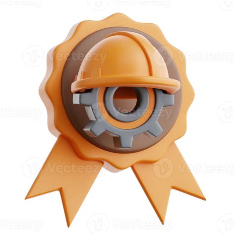 Worker Badge 3d Icon Illustrations 28883708 Png