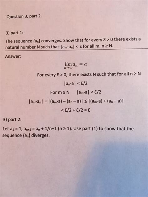 solved let a1 1 an 1 an 1 n 1 n 1 use part 1 to