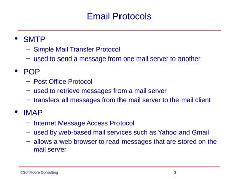 21 Overview Of Javamail