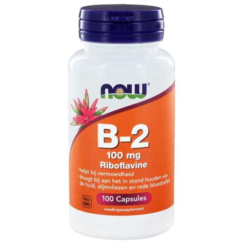 Now Vitamine B2 100mg | Bestel bij Drogist.nl