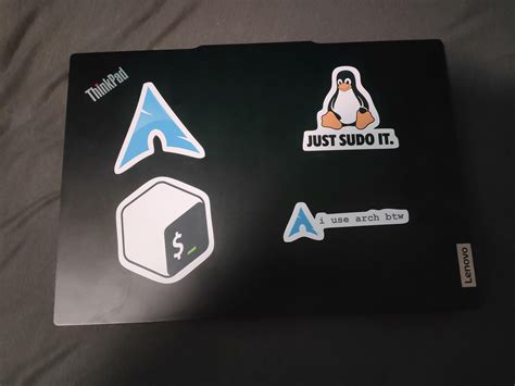 I See Your Arch On A Thinkpad Let Me Show You Mine R Linuxmemes