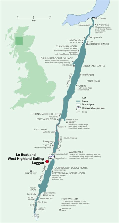 Caledonian Canal Map Gadgets 2018