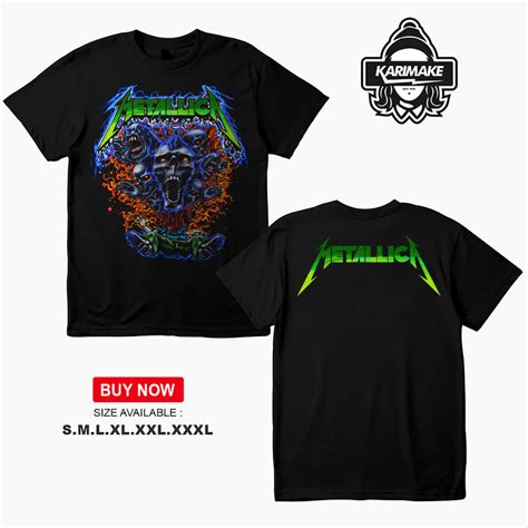 Metallica The Black Album T Shirt Amplified Clothing New Official