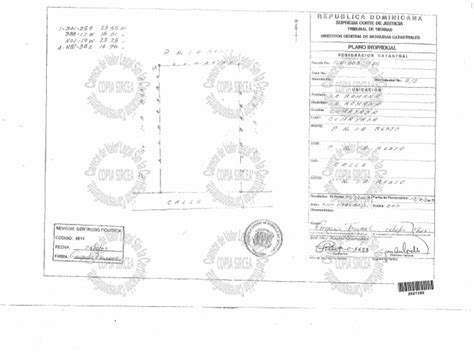 Plano Catastral 1 Pdf