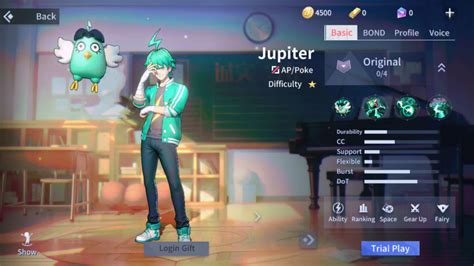 Character Stats Extraordinary Ones Interface In Game