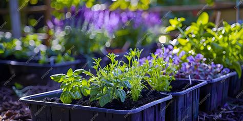 Premium Photo Enhancing Soil Carbon With Biochar In Garden Containers