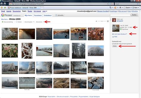 Foto S Uploaden Via Online Web Album Picasa Picasaweb
