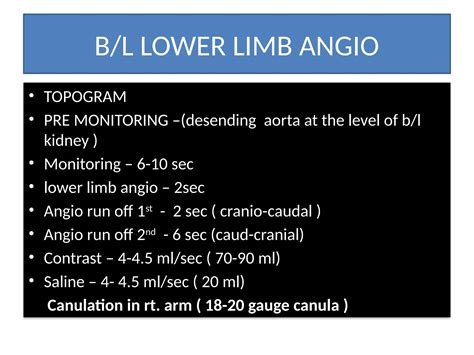 Ct Protocol Like Head Angio Neck Angiography Body Other Part Angiography Ppt