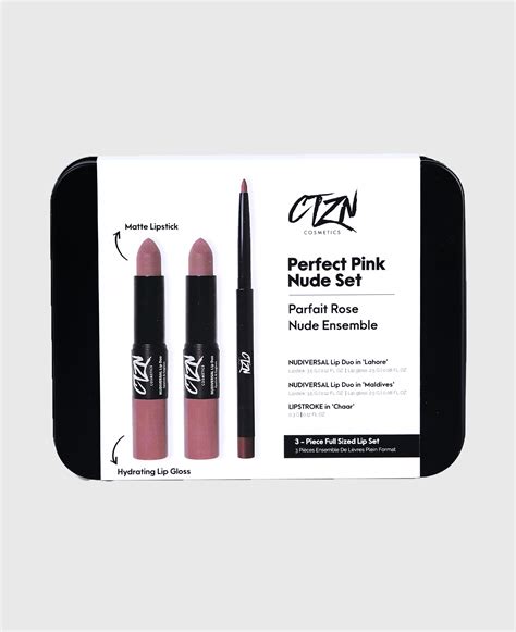 Perfect Pink Nude Set Ctzn Cosmetics