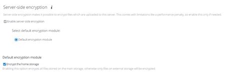 Server Side Encryption Does Not Encrypt Files ℹ️ Support Nextcloud Community