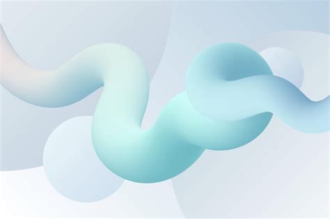 Premium Vector Abstract Digital Background Featuring Serene Pastel Swirls