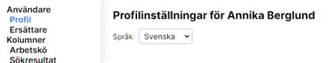 Inställningar Mediusgo Customer Portal