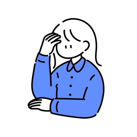 Shigureni Free Illust │ オンライン会議に入ったら自分以外ビデオオフだった時のイラスト