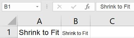 How To Use Shrink To Fit In Excel