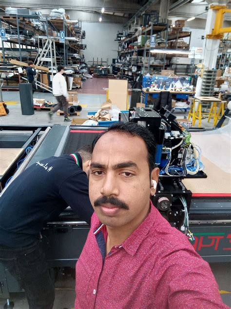 Mohsin Ijaz On Linkedin Training In Italy For Auto Cutter Machine