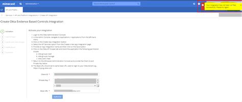 Error Your Integration Has Not Been Verified Successfully Please Try