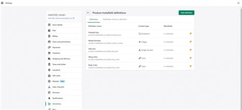 How To Manage Shopify Metafields Matrixify App