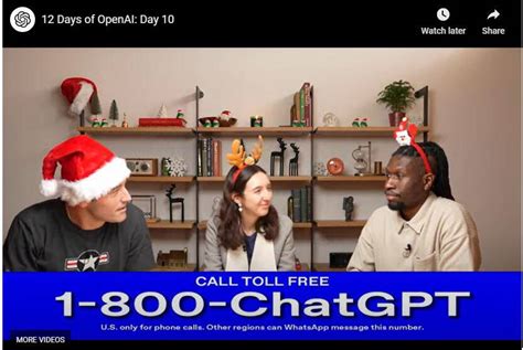 Openai王炸又一弹：chatgpt进驻手机，拨打免费号码和机器人直接通话用户短信方式