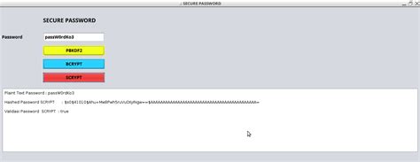 Cara Membuat Password Pbkdf2 Bcrpyt Dan Scrpyt Mengunakan Java Netbeans Phpkonull