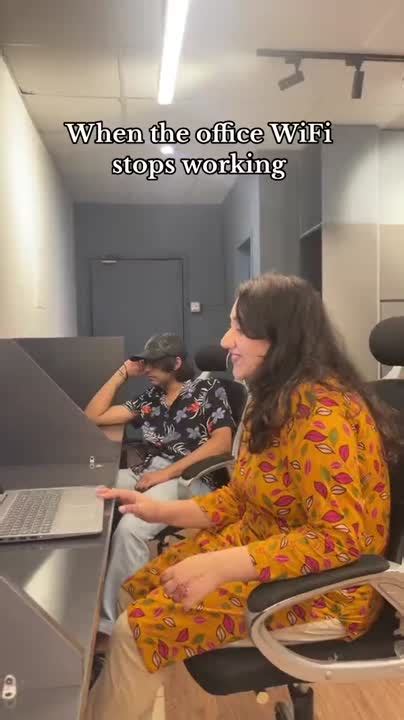 Mubeen Zafar On Linkedin When The Office Wifi Stops Working 🤣