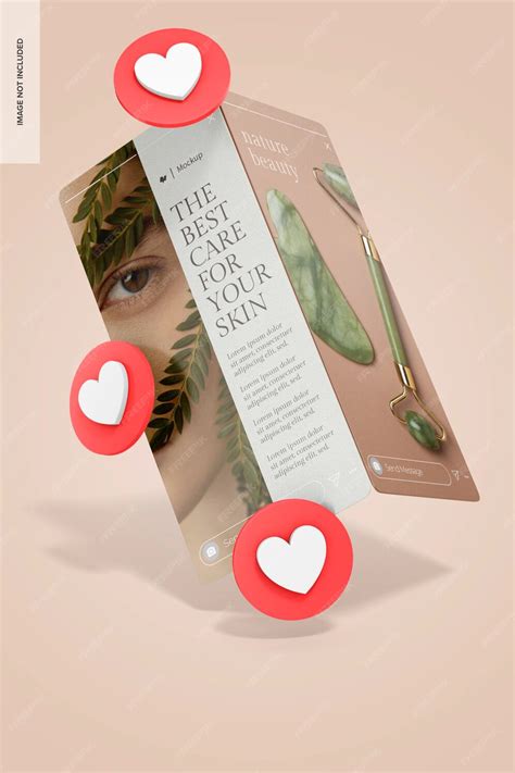 인스타그램 스토리 목업 기대어 프리미엄 Psd 파일 인스타그램 스토리 목업 기대어 프리미엄 Psd 파일