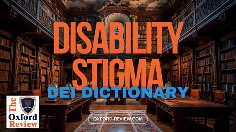 Disability Stigma Definition And Explanation