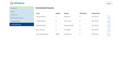 Github Ninadrao Online Examination System Online Examination System Is To Efficiently