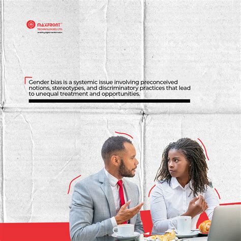 Breaking Barriers Addressing Gender Bias Maxfront Technologies Limited