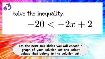 Inequality Practice By Create Inspire Learn RN TPT
