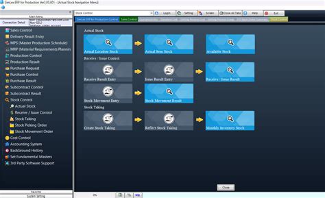 For Selecting The Correct Stock Control System SimLex Production Control Sales System