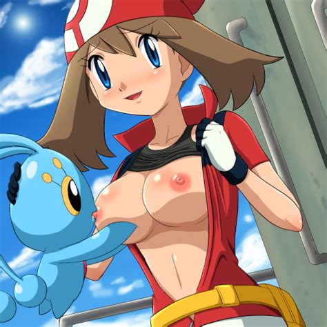 May And Manaphy Pokemon Drawn By Pokemoa Danbooru
